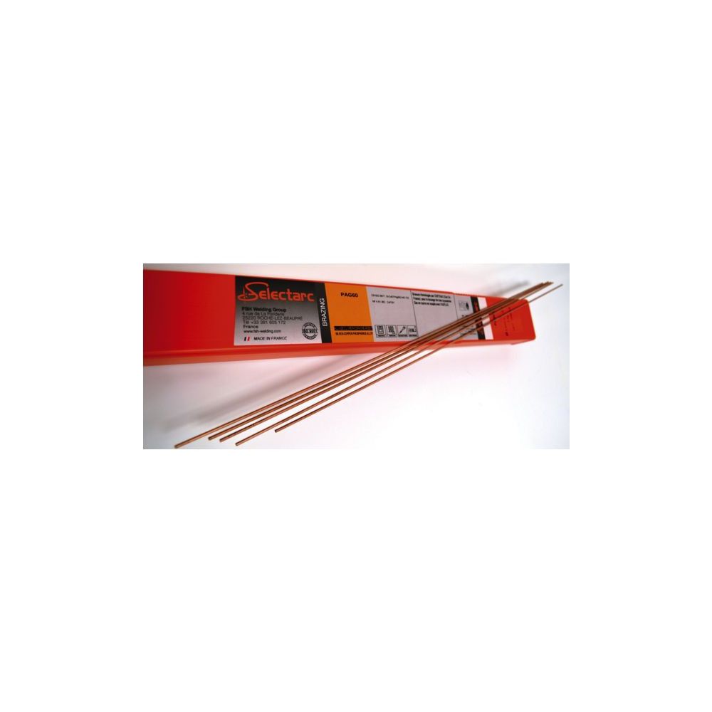 Brasure argent 6% ATG GAZ PAG60