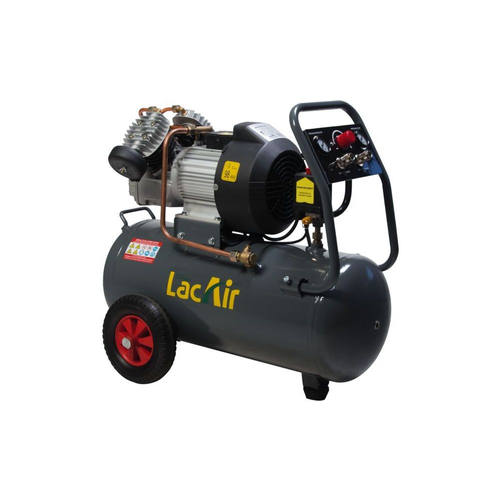 Compresseur mobile 50 l - 12.8 m3/h