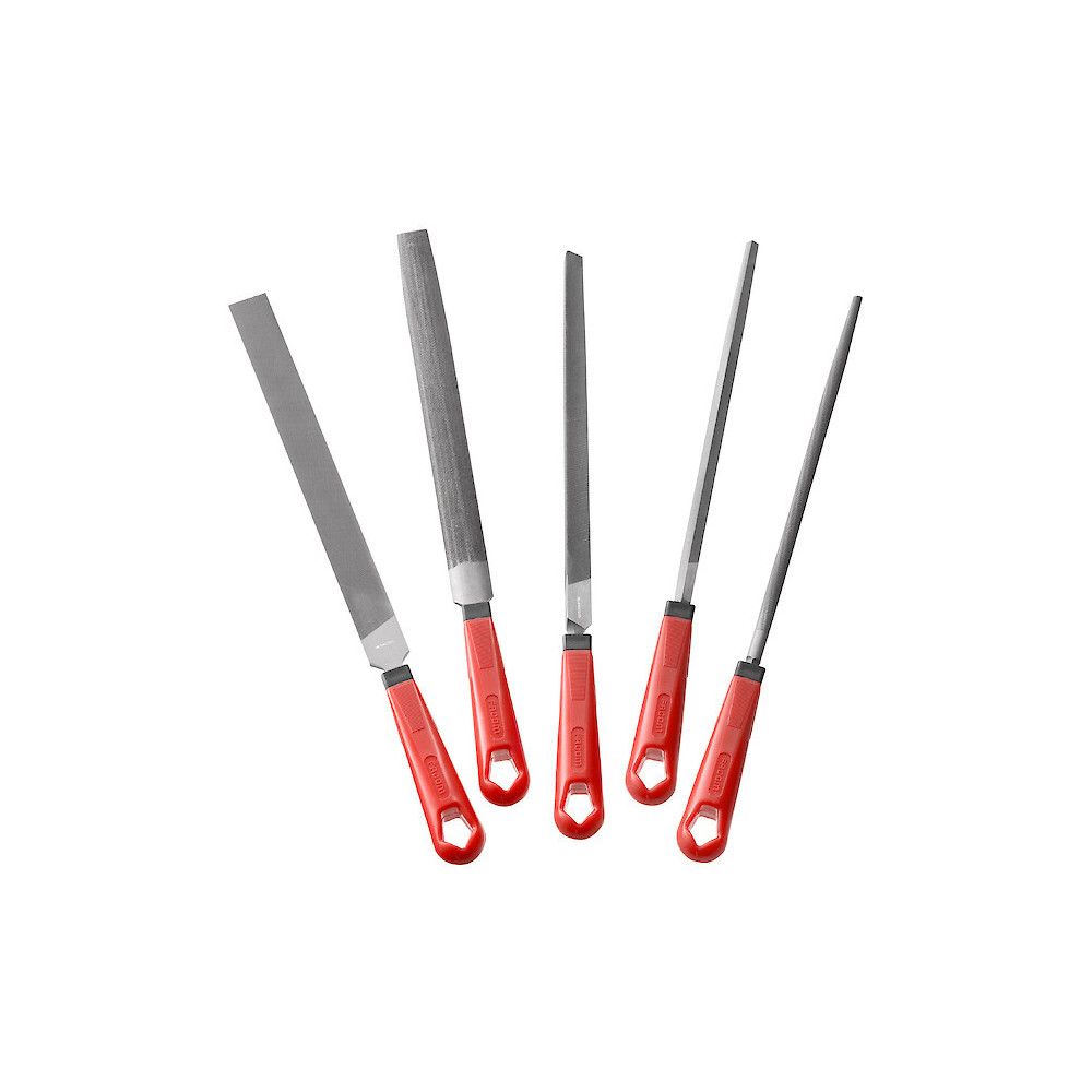 Jeu 5limes md 250mm emmanch - FACOM LIM250EM.J5