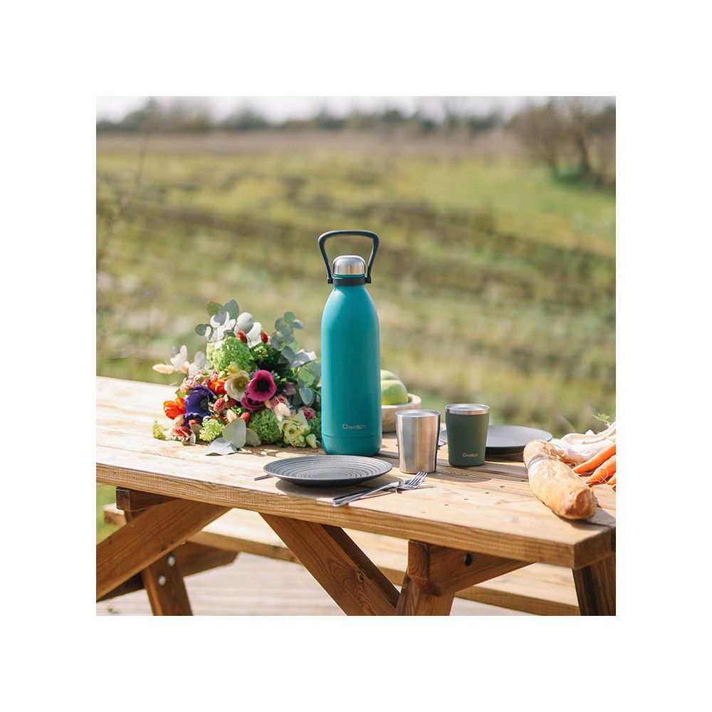 Bouteille isotherme 1.5L bleu minéral Titan Matt