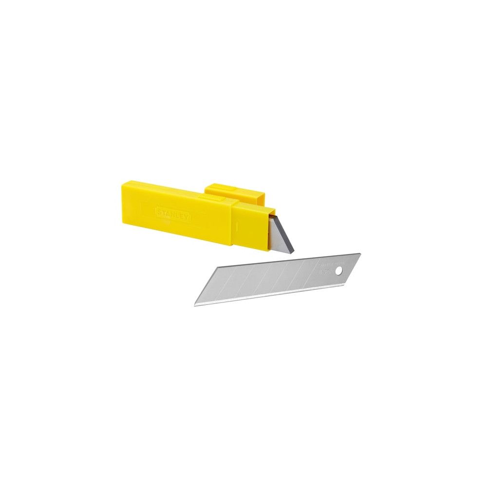 10 lames de cutter 25 mm STANLEY