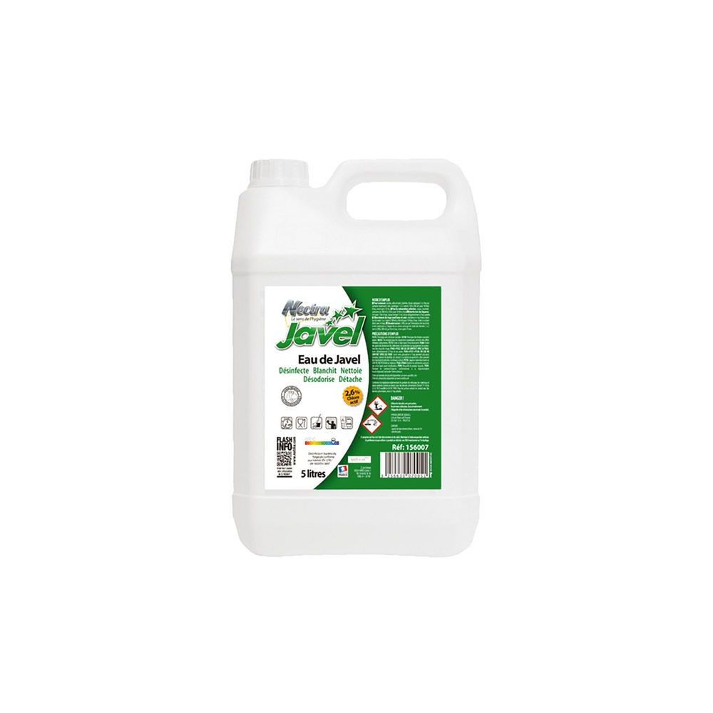 EAU DE JAVEL 2,6 % - Bidon de 5 litres